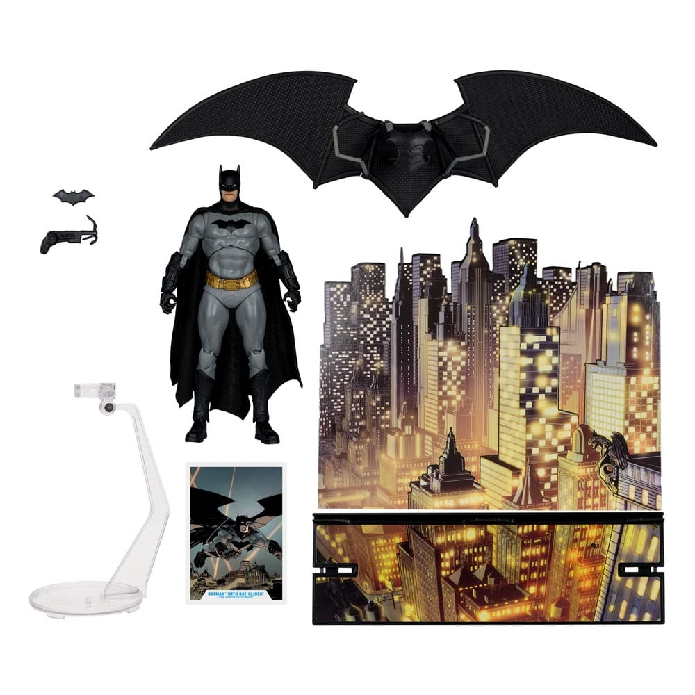 DC Multiverse Action Figure Batman with Bat-Glider The Thirteenth Hour ...