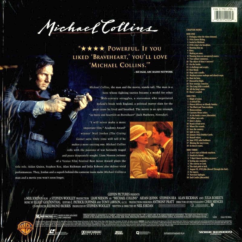 Michael Collins (1996) CLV/CAV laserdisc - The Movie Store