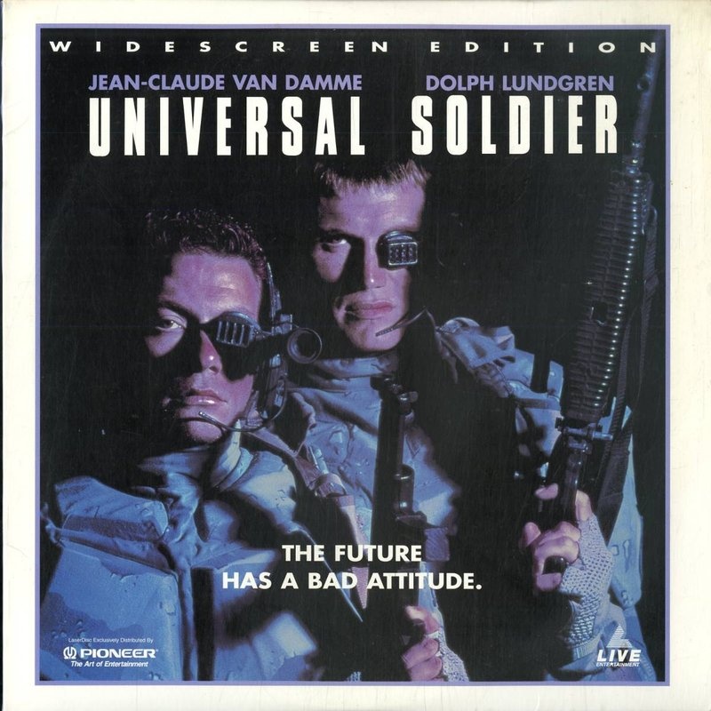 Universal Soldier (1992) CLV-Laserdisc - The Movie Store