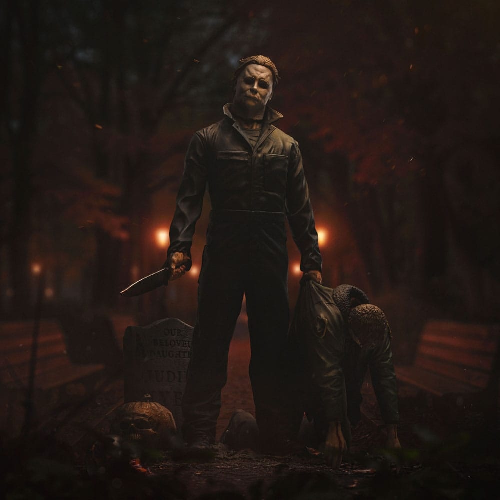 Halloween Deluxe Art Scale Statue 1/10 Michael Myers 21 cm - The Movie ...