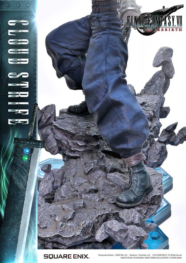 Final Fantasy VII Rebirth Statue 1/4 Cloud Strife 68 cm - The Movie Store