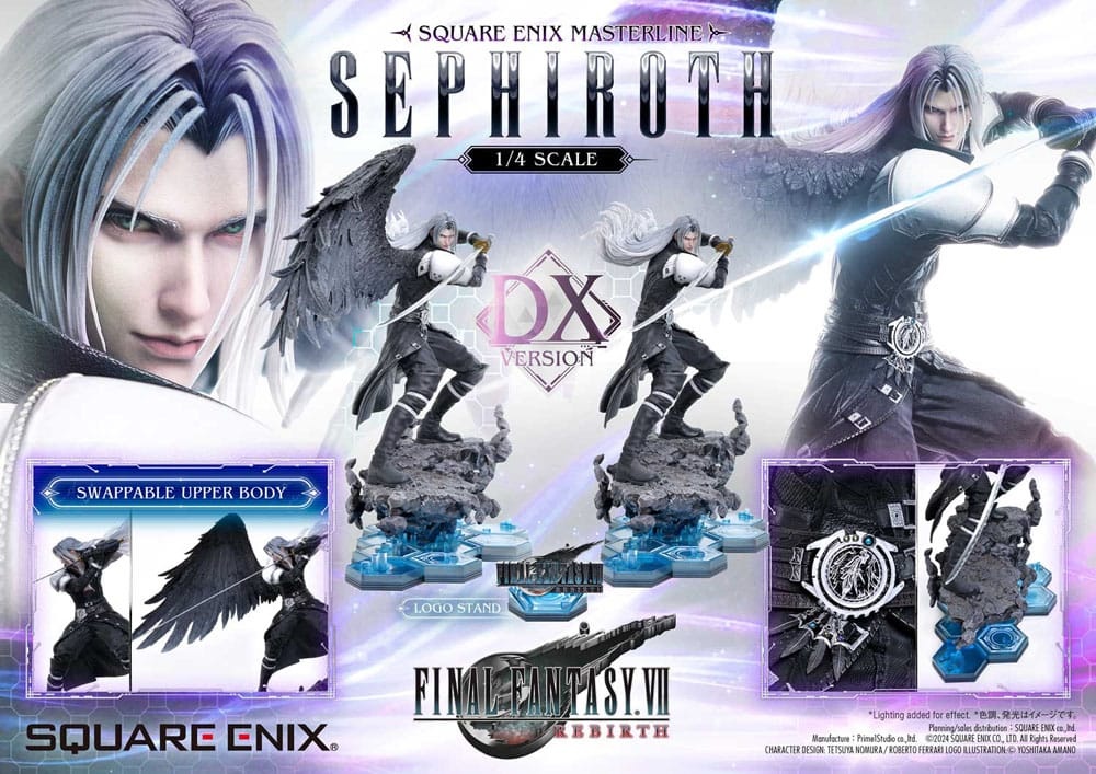 Final Fantasy VII Rebirth Statue 1/4 Sephiroth Deluxe Ver. 69 cm - The ...