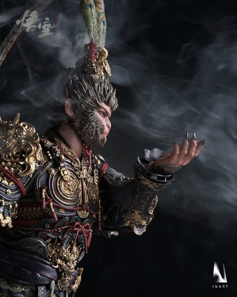 Black Myth: Wukong Action Figure 1/6 Great Sage Armor Wukong 40 cm ...