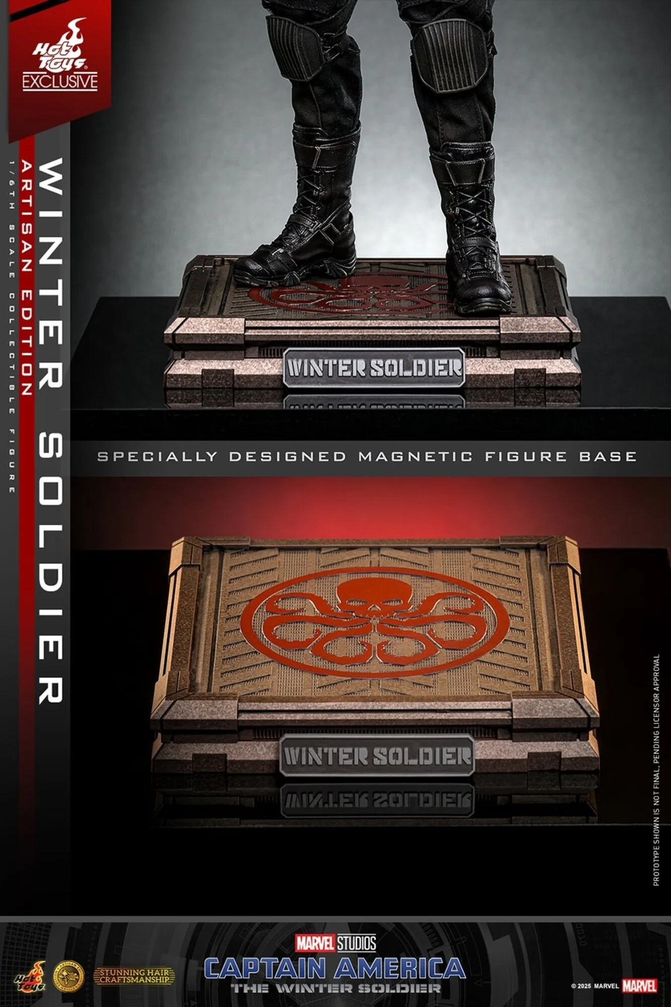 Captain America: The Winter Soldier Action Figure 1/6 Winter Soldier ...