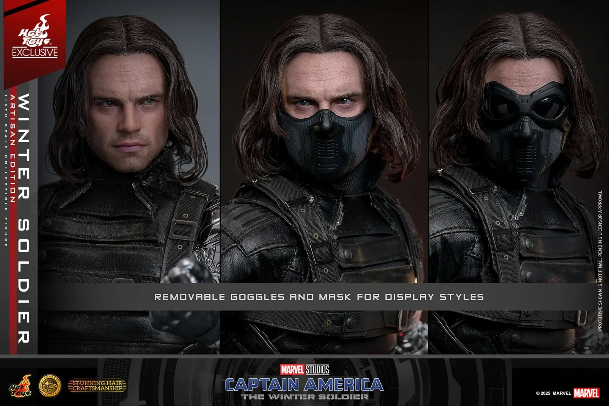 Captain America: The Winter Soldier Action Figure 1/6 Winter Soldier ...