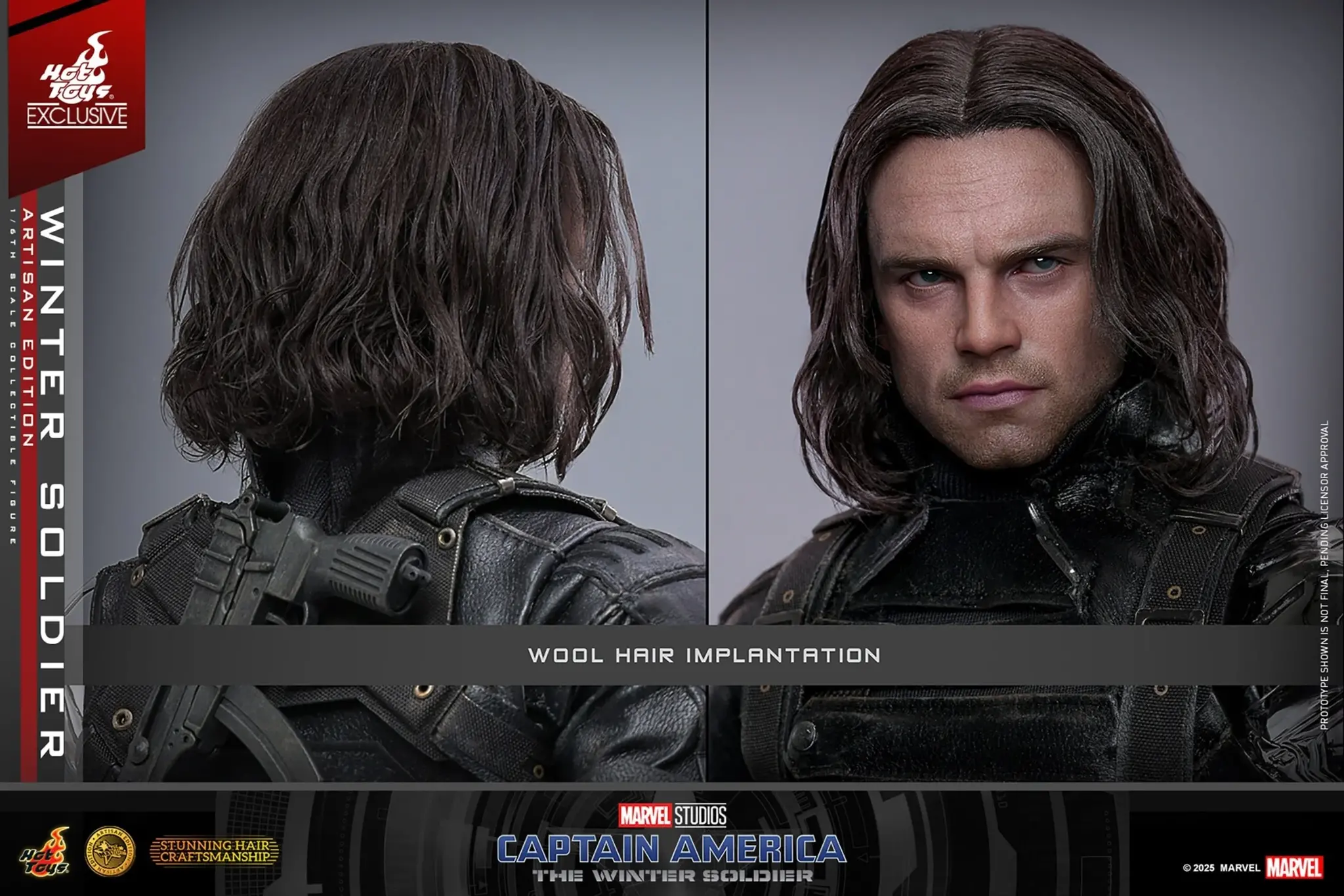 Captain America: The Winter Soldier Action Figure 1/6 Winter Soldier ...