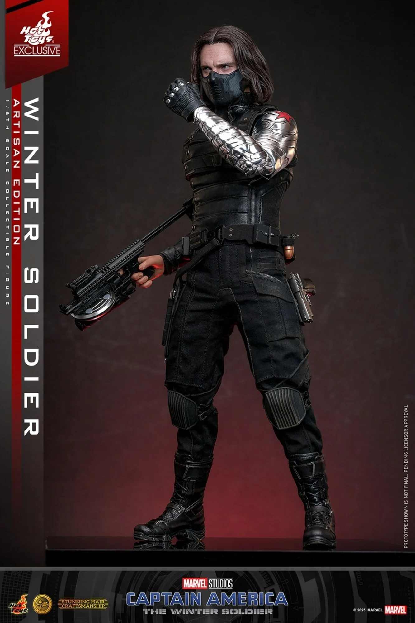 Captain America: The Winter Soldier Action Figure 1/6 Winter Soldier ...