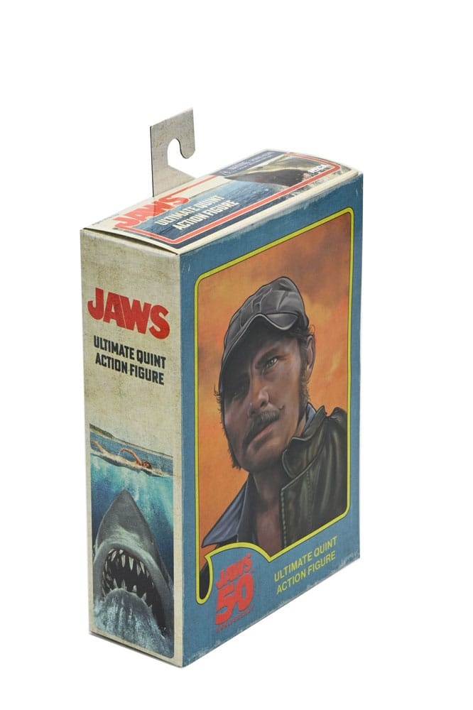Jaws Action Figure Ultimate Sam Quint 50th Anniversary Figure 18 cm ...