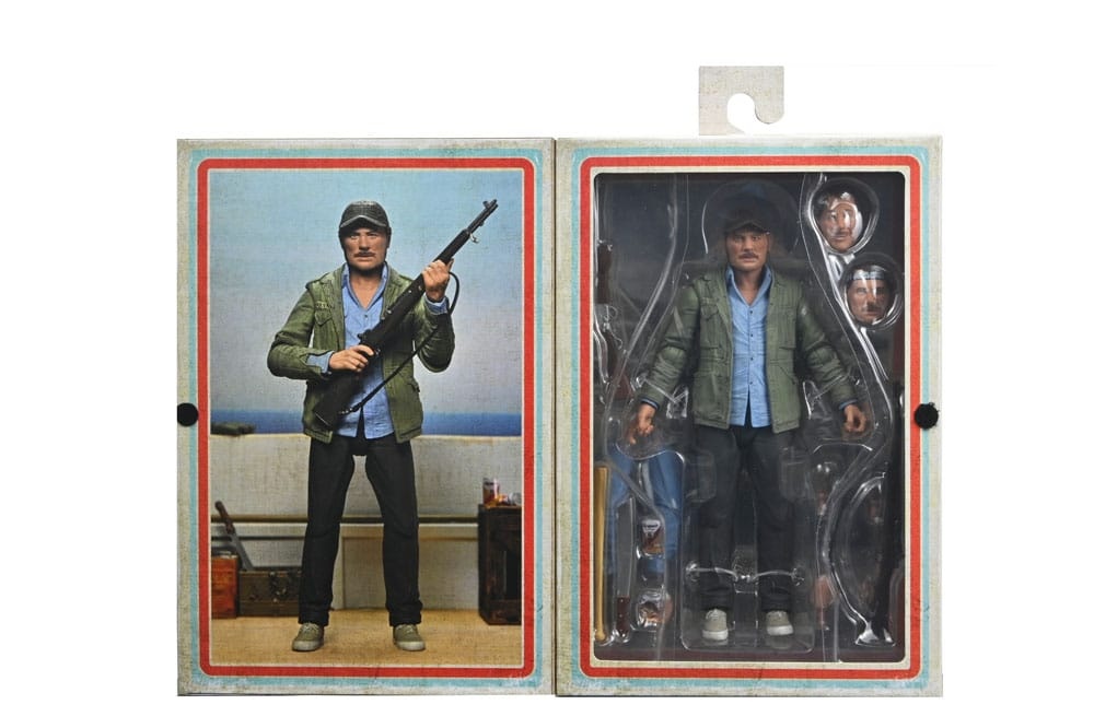 Jaws Action Figure Ultimate Sam Quint 50th Anniversary Figure 18 cm ...