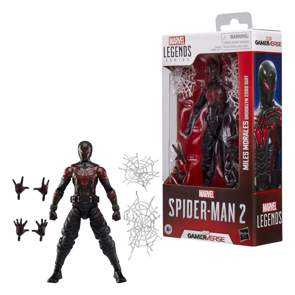 Spider-Man 2 Marvel Legends Gamerverse Action Figure Miles Morales ...