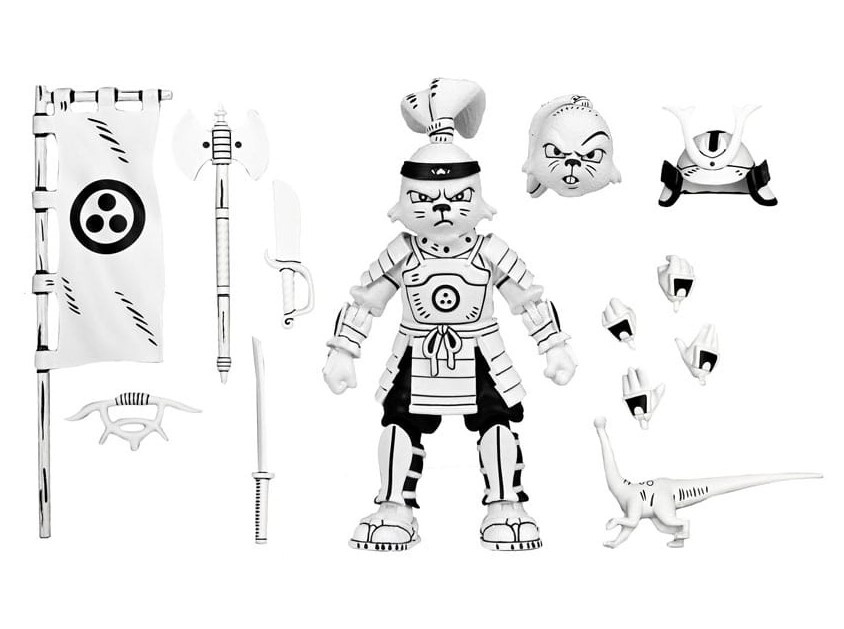 Usagi Yojimbo Action Figure Samurai Usagi Yojimbo Black & White Figure ...