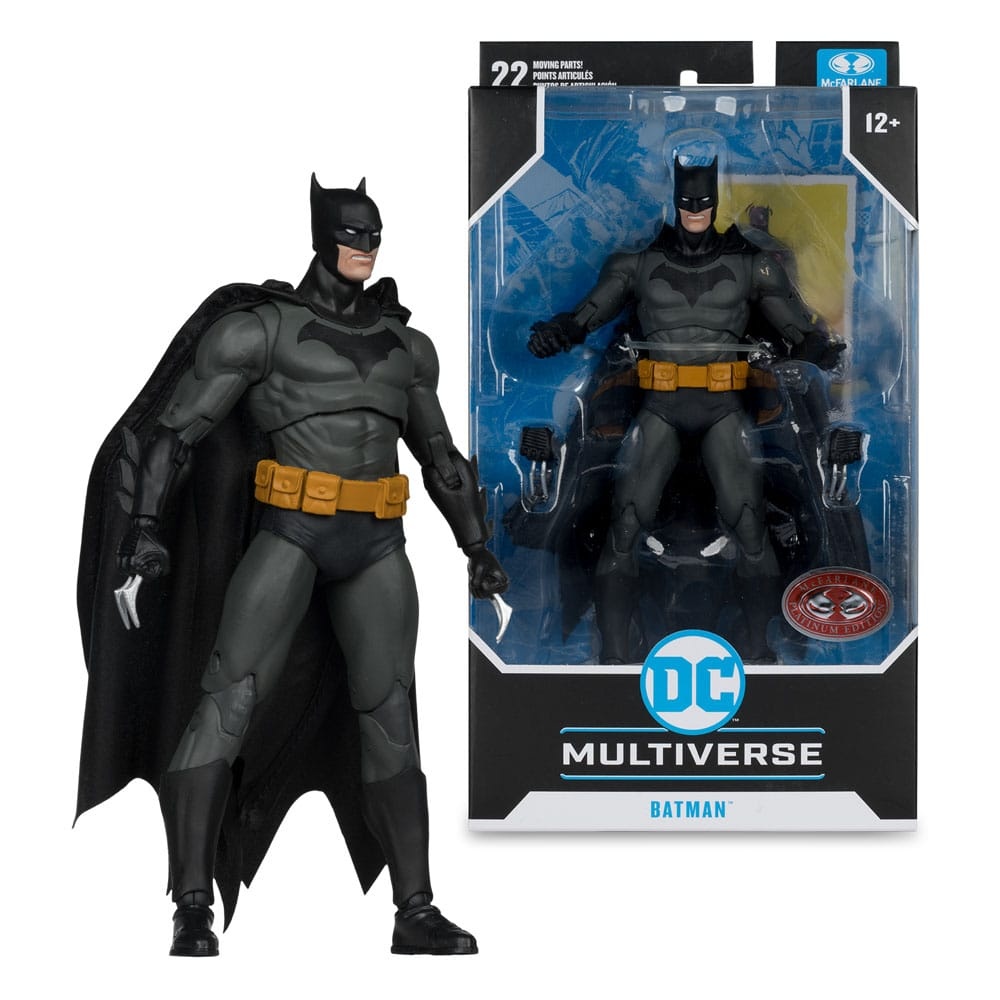 DC Multiverse Batman (Batman: The Cowardly Lot) (Red Platinum) 18 cm ...
