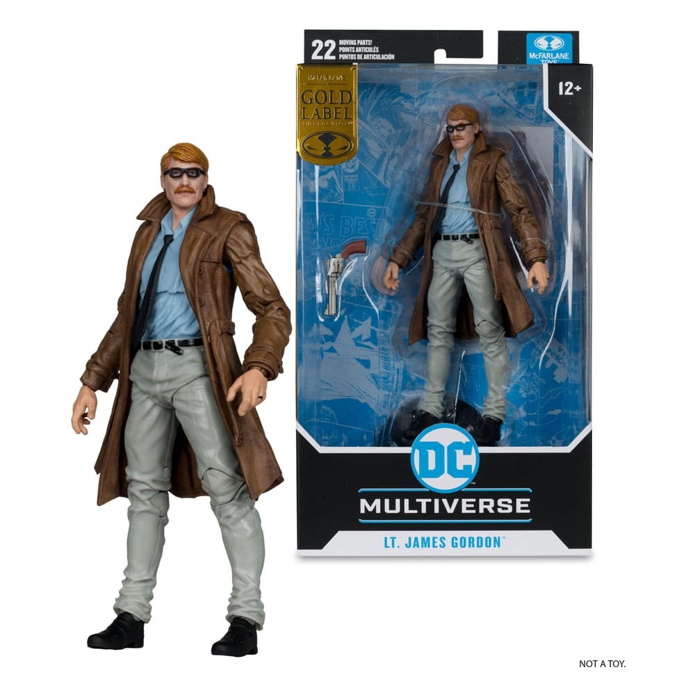 Batman Year One (Part 4) DC Multiverse Action Figure Lt. James Gordon ...
