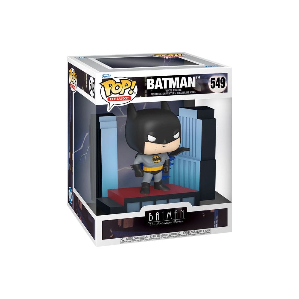 Batman The Animated Series POP! Deluxe Vinyl Figure Batman on Rooftop ...