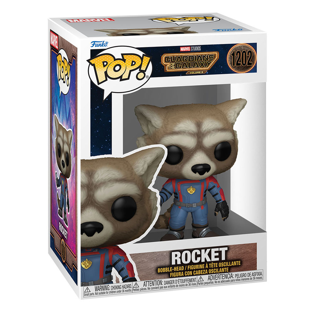 Guardians of the Galaxy Vol. 3 POP! Vinyl Figure Rocket 9 cm - The ...
