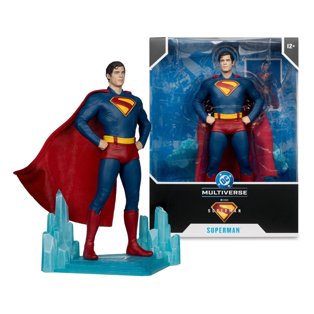 Superman (2025) DC Multiverse Mega Actionfigur Superman 28 cm - The ...