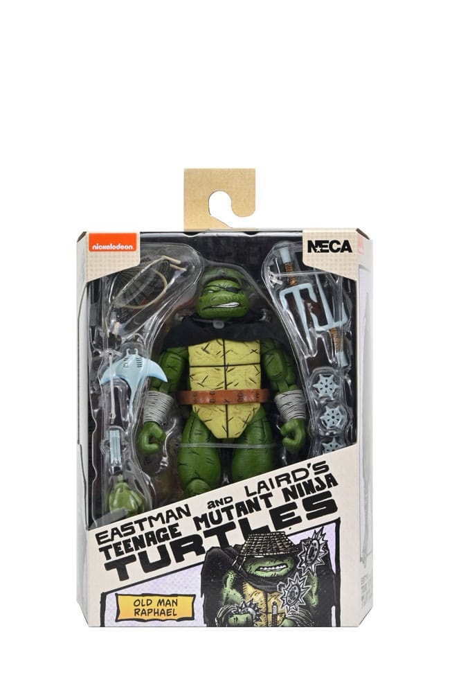 Teenage Mutant Ninja Turtles Action Figure Old Man Raphael 18 cm - The ...