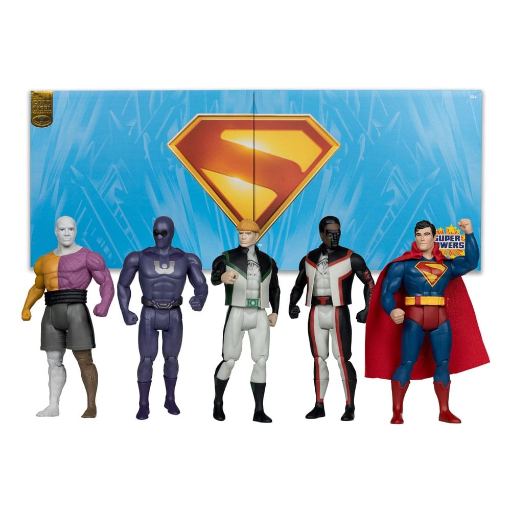 Superman (2025) DC Direct Super Powers Action Figure 5-Pack Gold Label ...