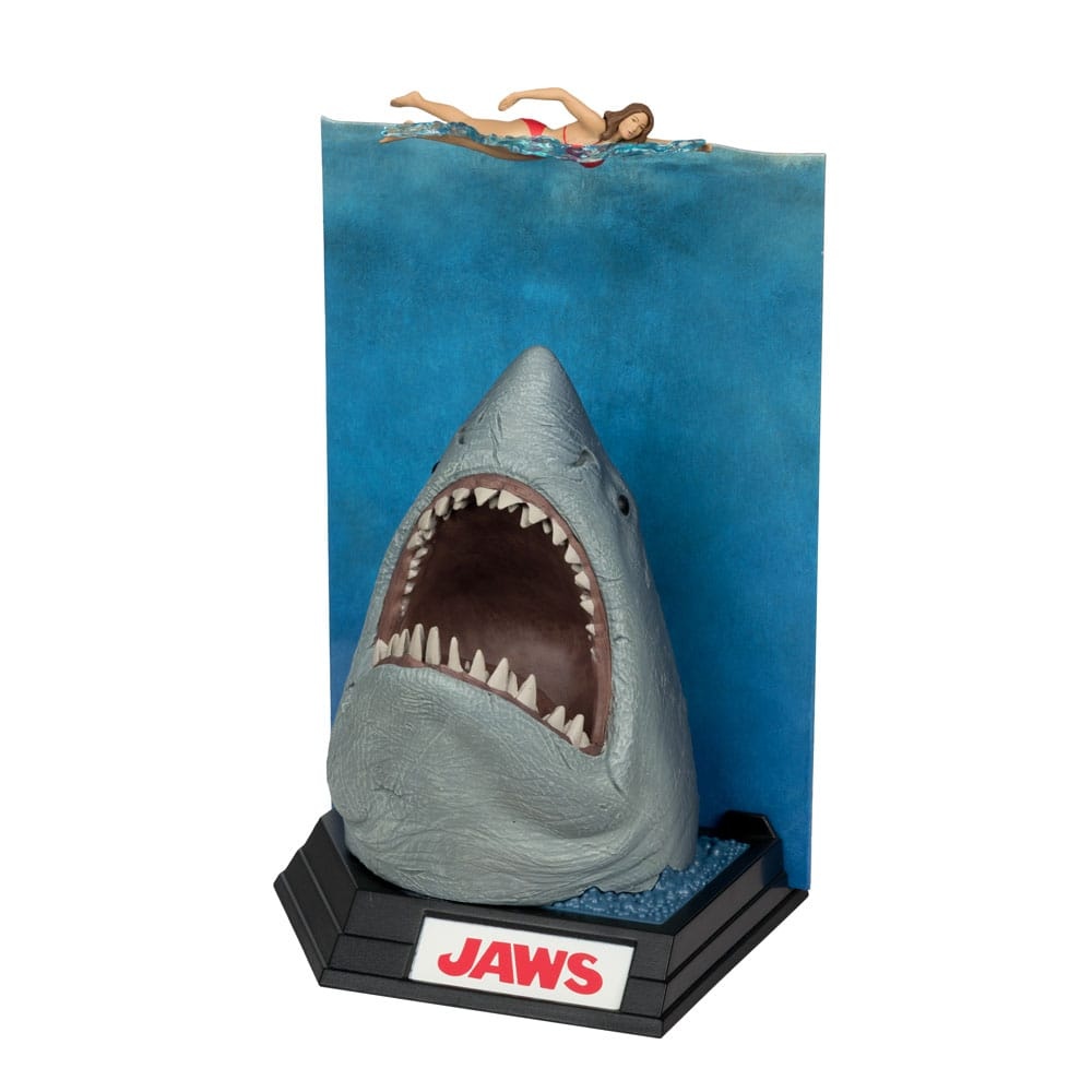 Jaws Movie Maniacs PVC Statue Jaws (50th Anniversary) 16 cm - The Movie ...