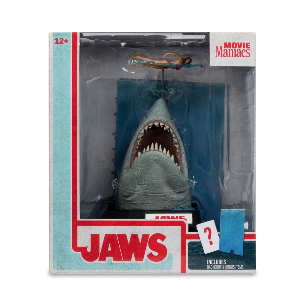 Jaws Movie Maniacs PVC Statue Jaws (50th Anniversary) 16 cm - The Movie ...