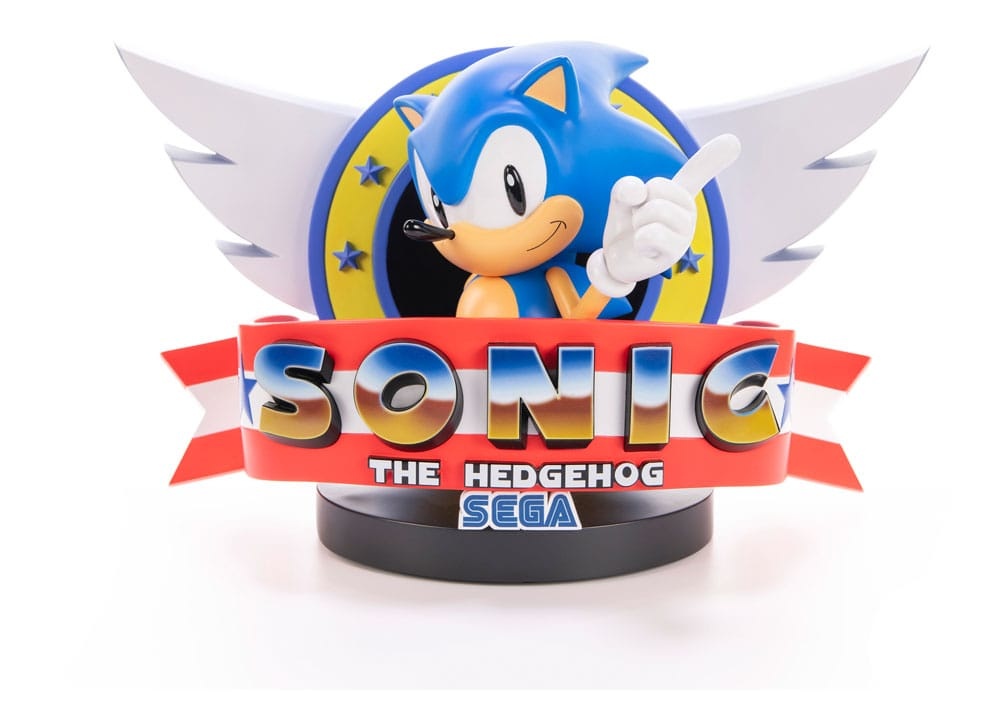 Sonic the Hedgehog Statue Sonic Title Screen 21 cm - The Movie Store