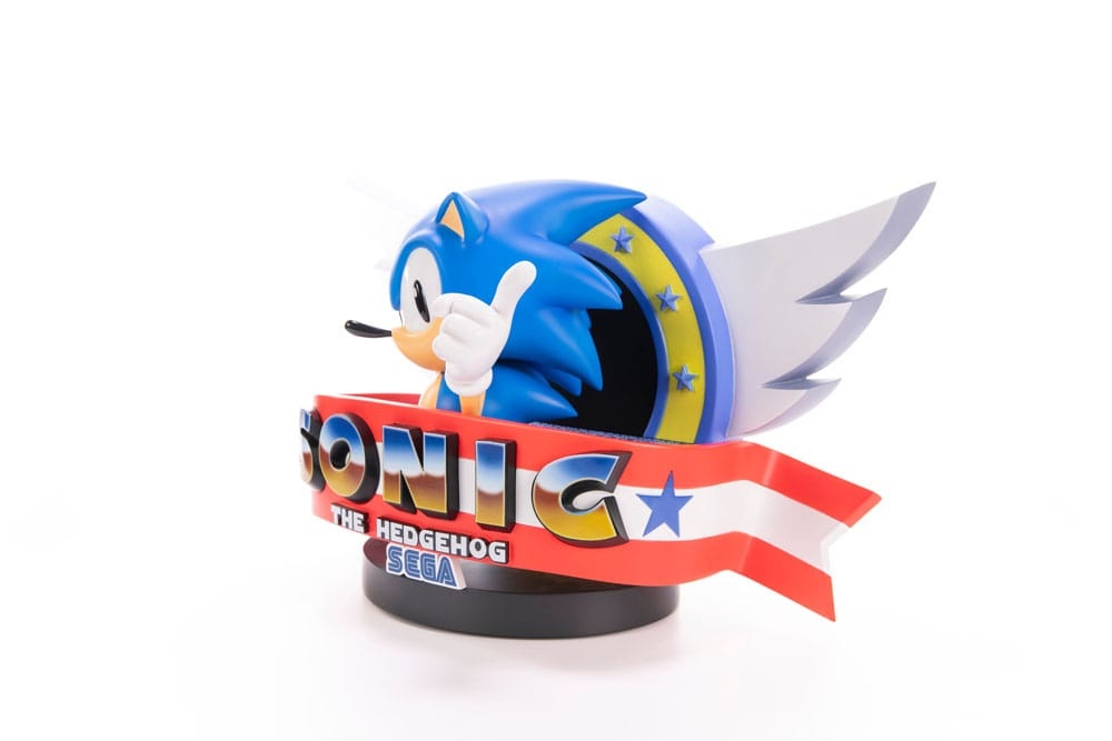 Sonic the Hedgehog Statue Sonic Title Screen 21 cm - The Movie Store