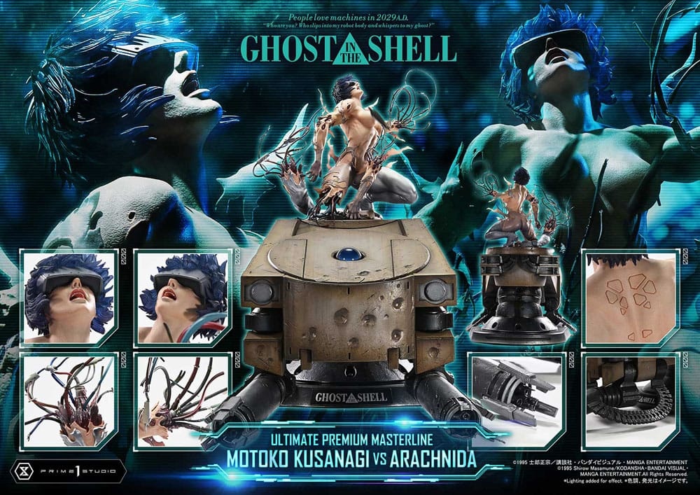 Ghost in the Shell Ultimate Premium Masterline Series Statue 1/4 - The ...