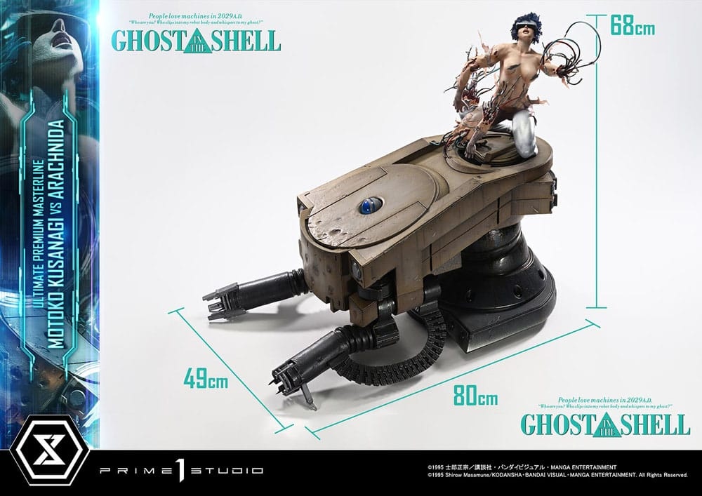 Ghost in the Shell Ultimate Premium Masterline Series Statue 1/4 - The ...