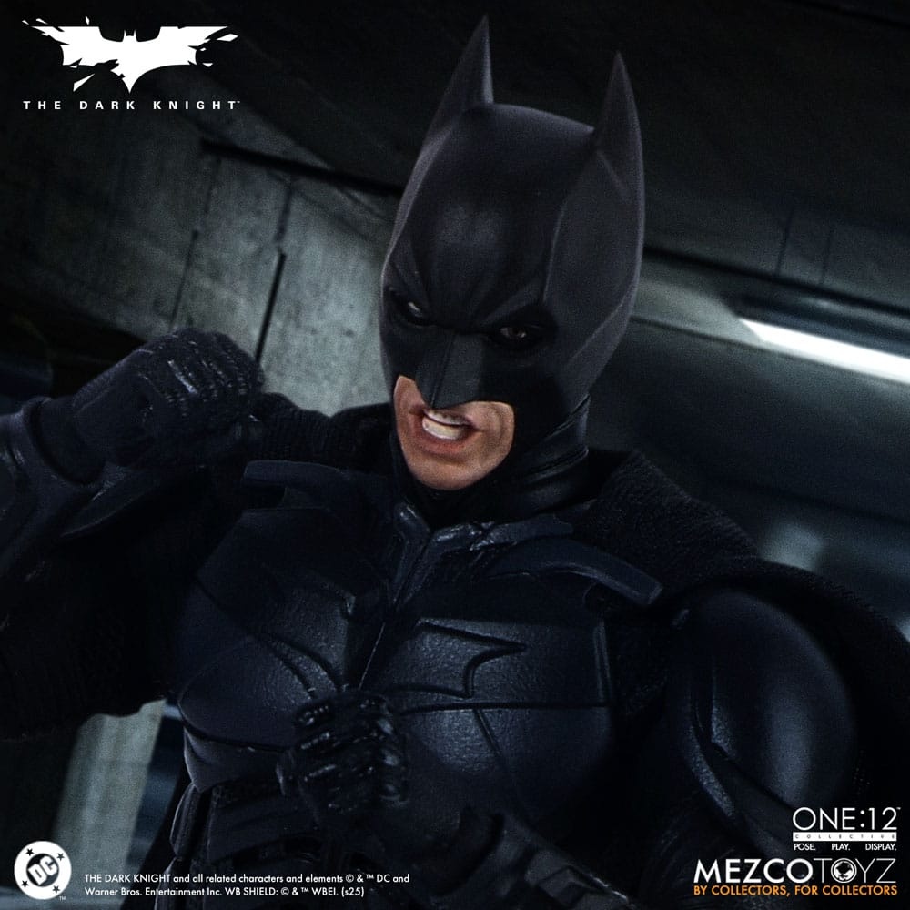 The Dark Knight Action Figure 1/12 Batman 17 cm - The Movie Store