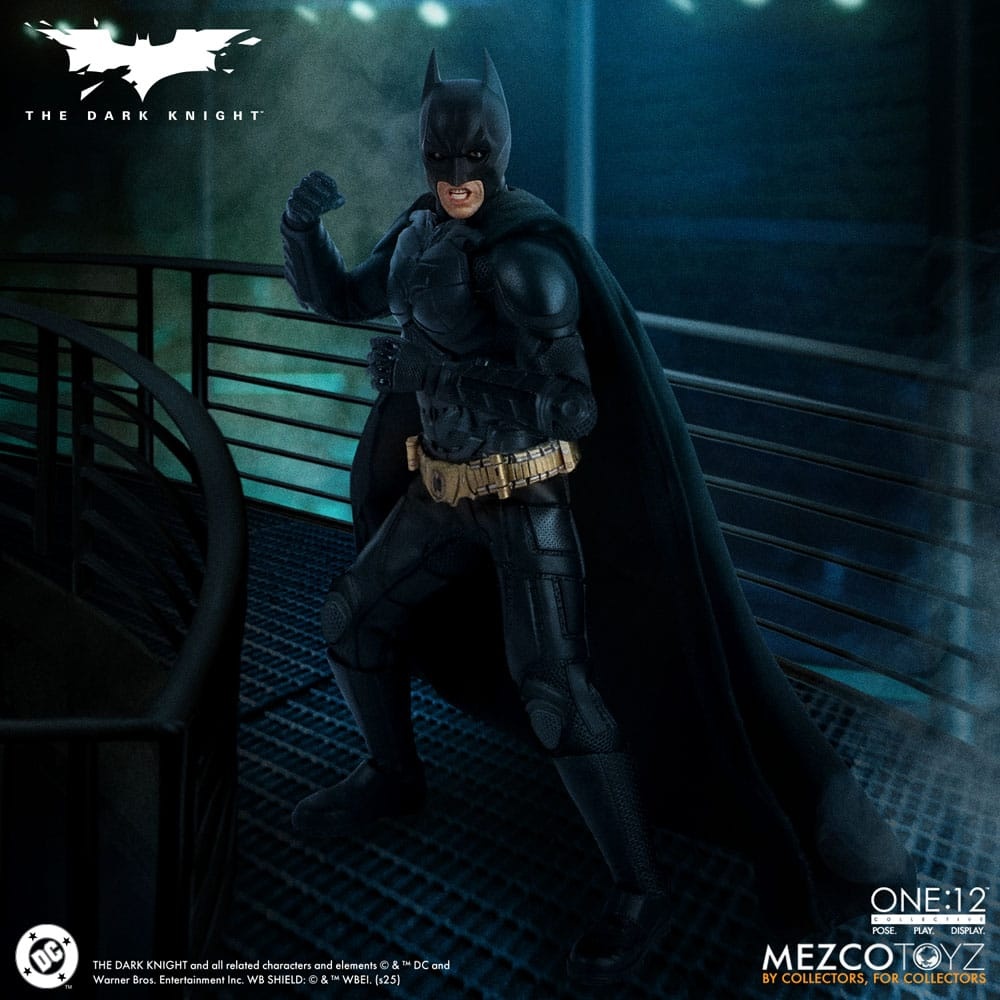 The Dark Knight Action Figure 1/12 Batman 17 cm - The Movie Store