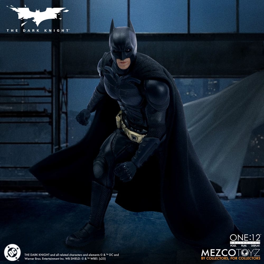 The Dark Knight Action Figure 1/12 Batman 17 cm - The Movie Store