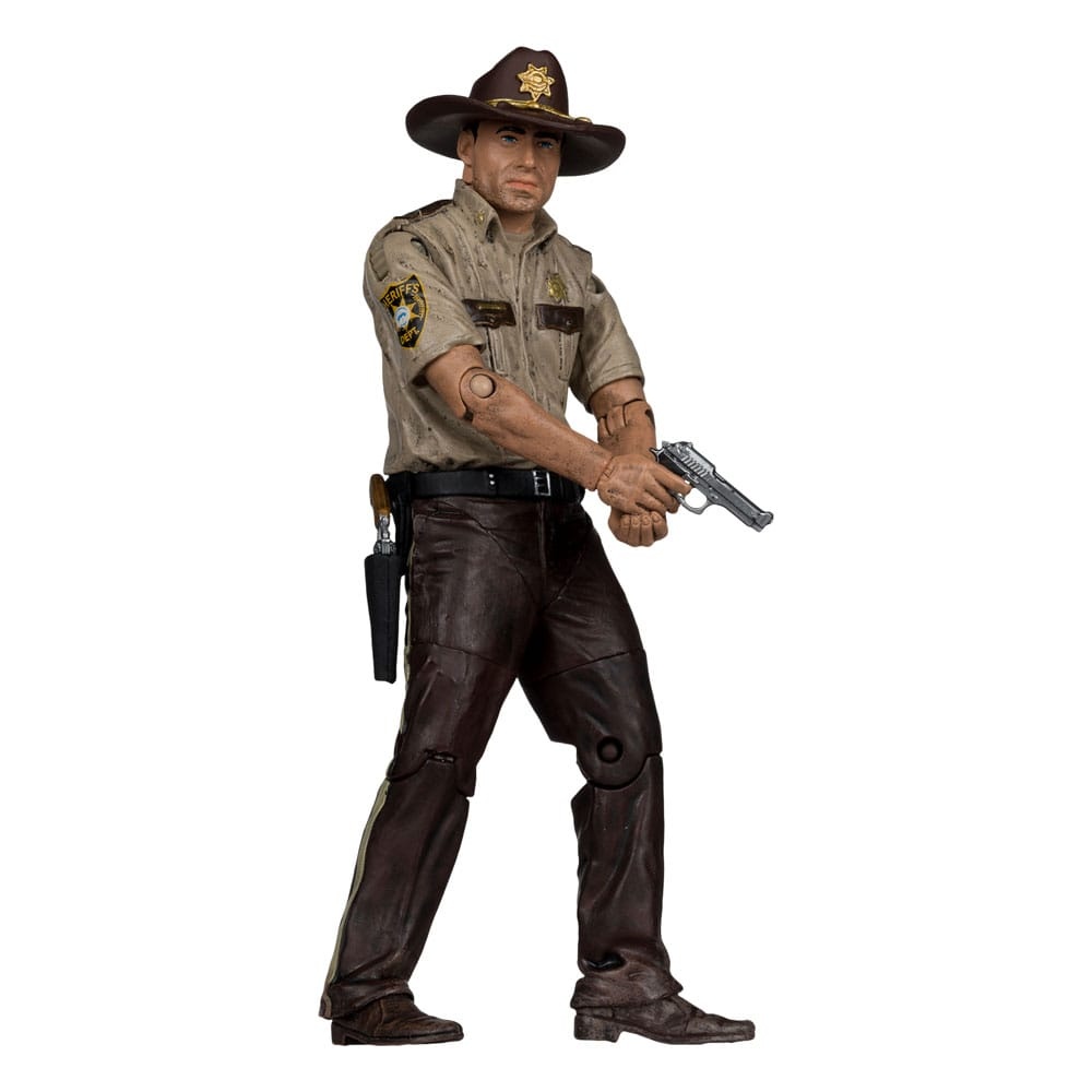 The Walking Dead Action Figure Rick Grimes (Season 1) 15 cm - The Movie ...