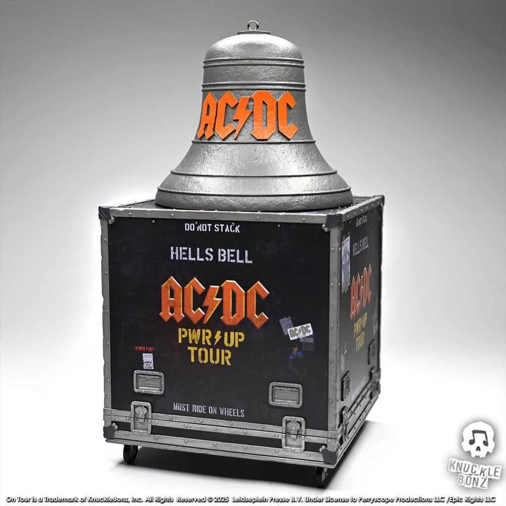 AC/DC Rock Ikonz On Tour Statue PWR UP Tour Hells Bell - The Movie Store