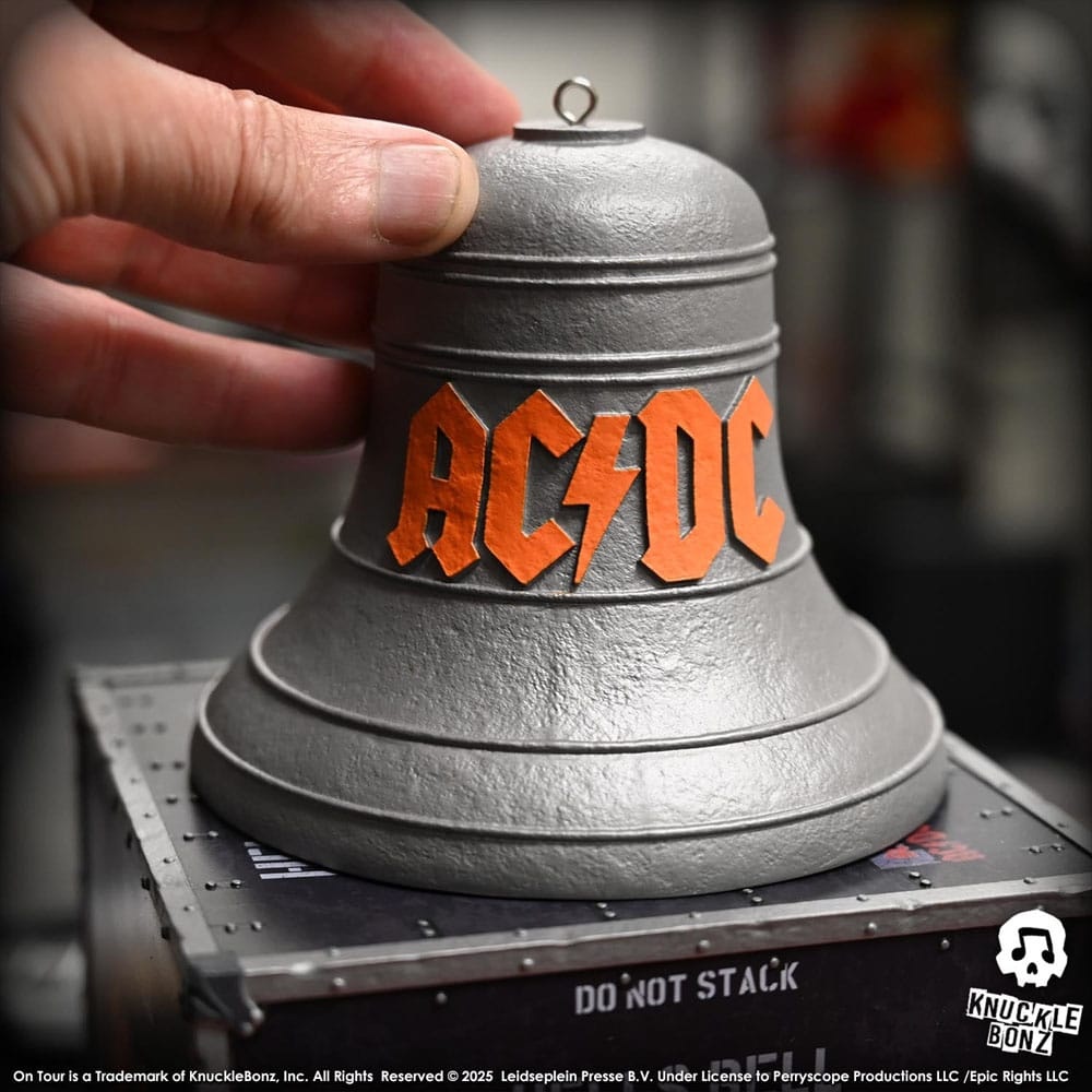AC/DC Rock Ikonz On Tour Statue PWR UP Tour Hells Bell - The Movie Store