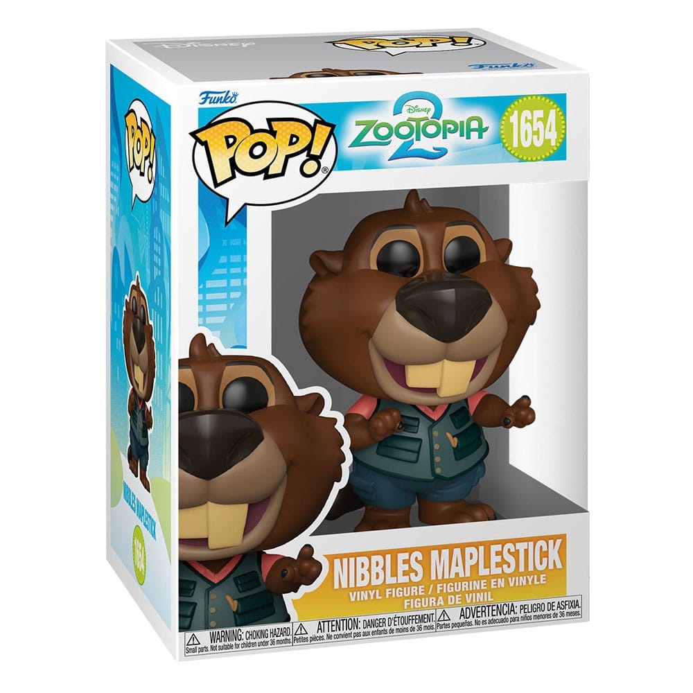 Zootopia 2 POP! Movies Vinyl Figure Nibbles Maplestick 9 cm - The Movie ...