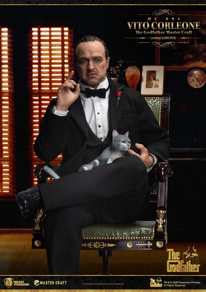 The Godfather Master Craft Statue Vito Corleone 31 cm - The Movie Store
