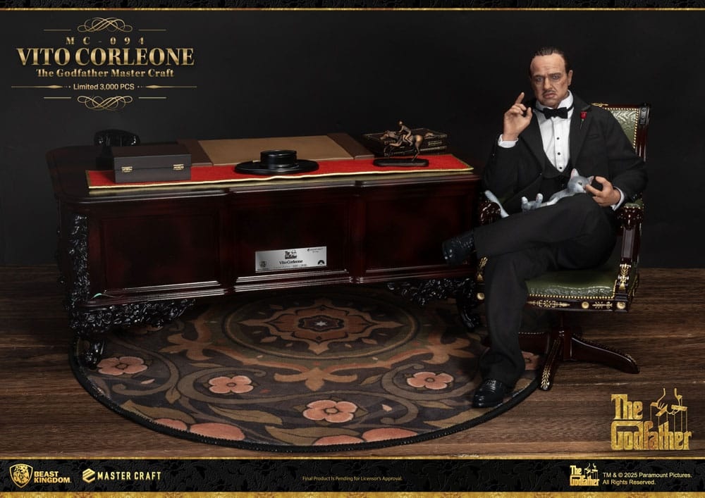 The Godfather Master Craft Statue Vito Corleone 31 cm - The Movie Store