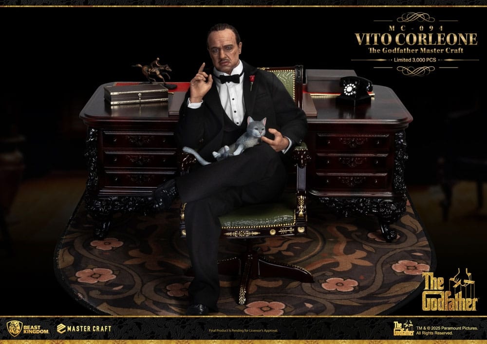 The Godfather Master Craft Statue Vito Corleone 31 cm - The Movie Store