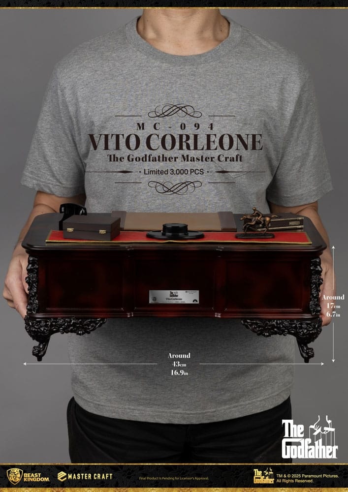 The Godfather Master Craft Statue Vito Corleone 31 cm - The Movie Store