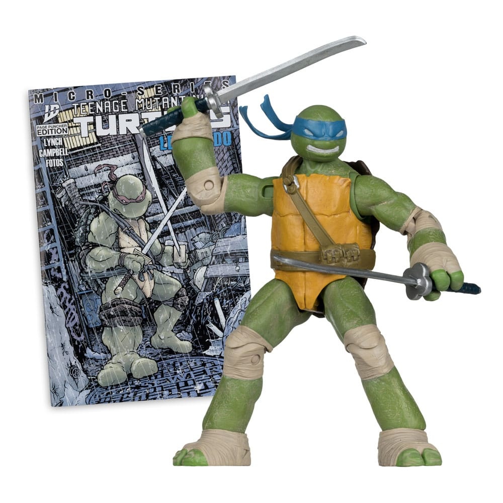 Teenage Mutant Ninja Turtles Page Punchers Action Figure Leonardo 13cm ...