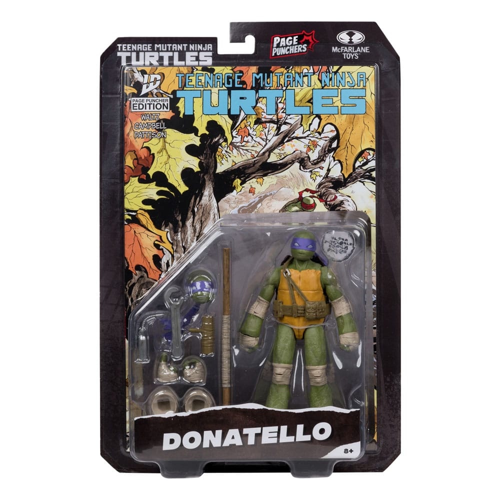 Teenage Mutant Ninja Turtles Page Punchers Action Figure Donatello ...
