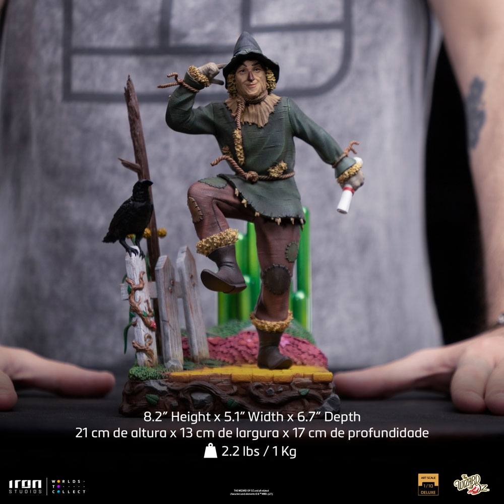 The Wizard of Oz Deluxe Art Scale Statue 1/10 Scarecrow 21 cm - The ...