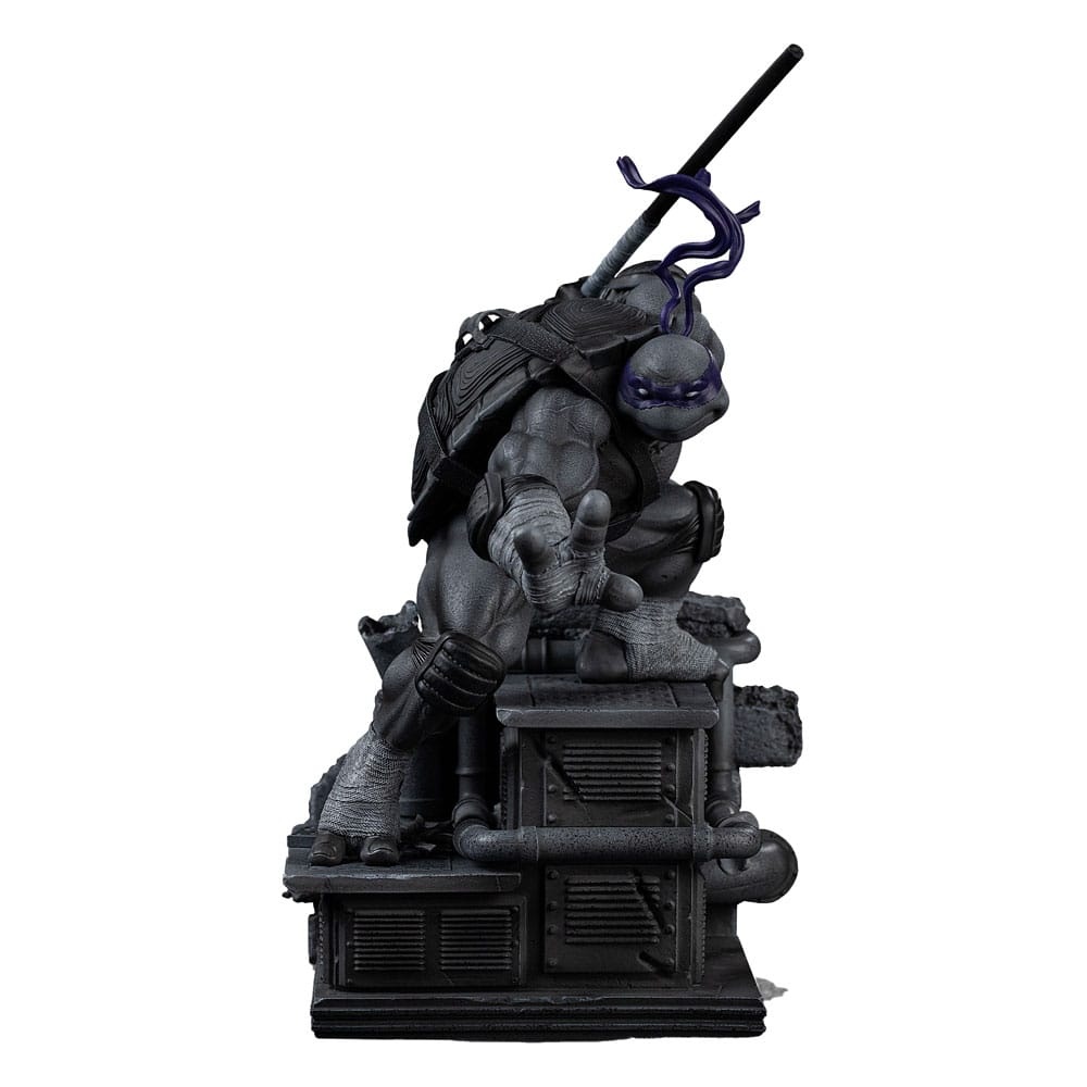Teenage Mutant Ninja Turtles Art Scale Statue 1/10 Donatello B&W Excl ...