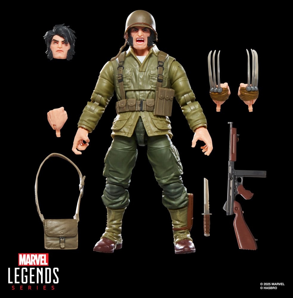 Marvel Legends Action Figure Wolverine (WWII Logan) 15 cm - The Movie Store