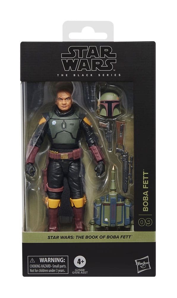 Star Wars: The Book of Boba Fett Black Series Action Figure Boba Fett ...