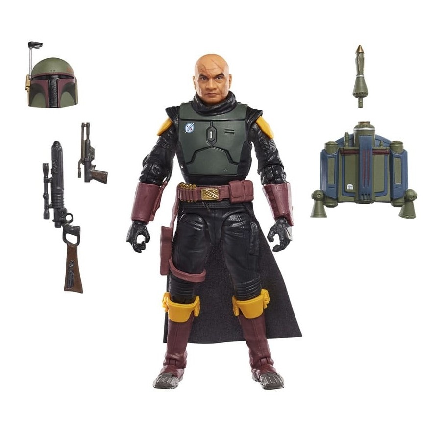 Star Wars: The Book of Boba Fett Black Series Action Figure Boba Fett ...