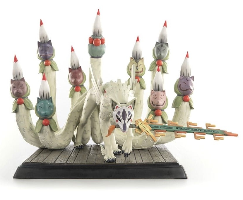 Okami Statue Ninetails 51 cm - The Movie Store