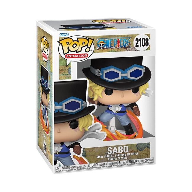 One Piece POP! Vinyl Animation Figure Sabo 9 cm - The Movie Store