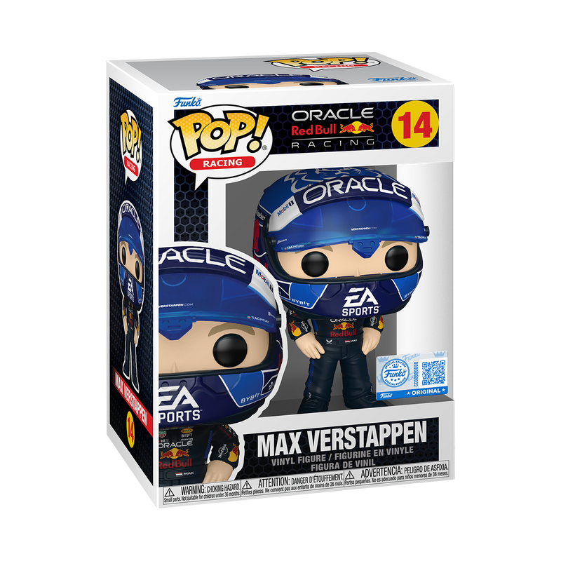 Formula 1 POP! Vinyl Figure Max Verstappen (USA Helmet) 9 cm - The ...