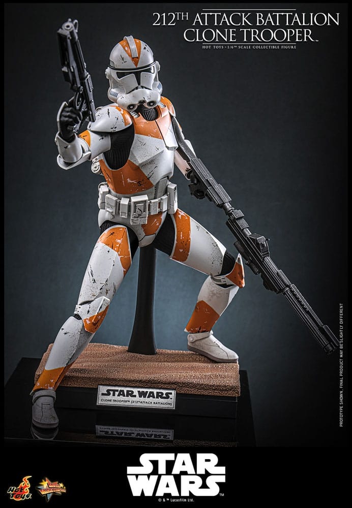 Star Wars: The Clone Wars Action Figure 1/6 212th Attack Battalion ...